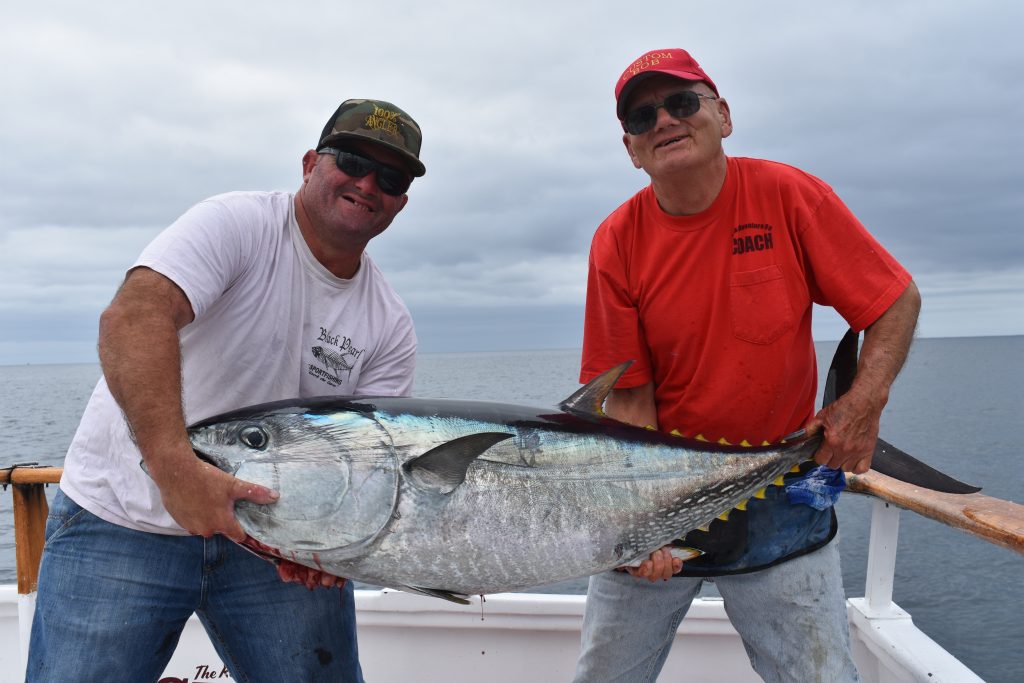 Early season Big Monster Bluefin Tuna – H & M Landing Bookings